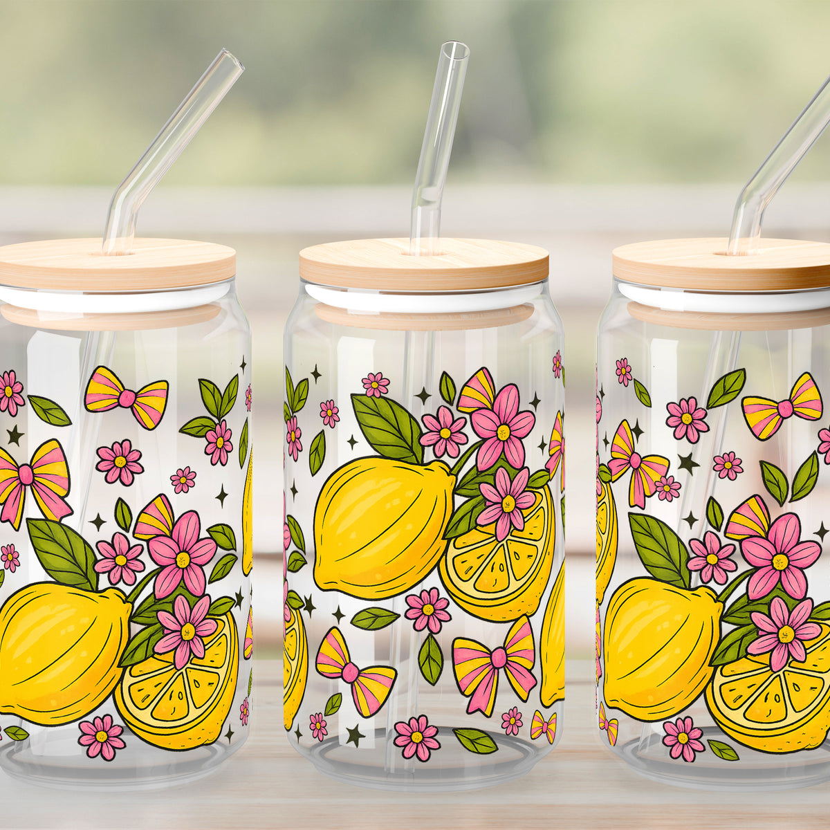 Groovy Lemons - UV DTF (sticker) – NoirBlanc.ca