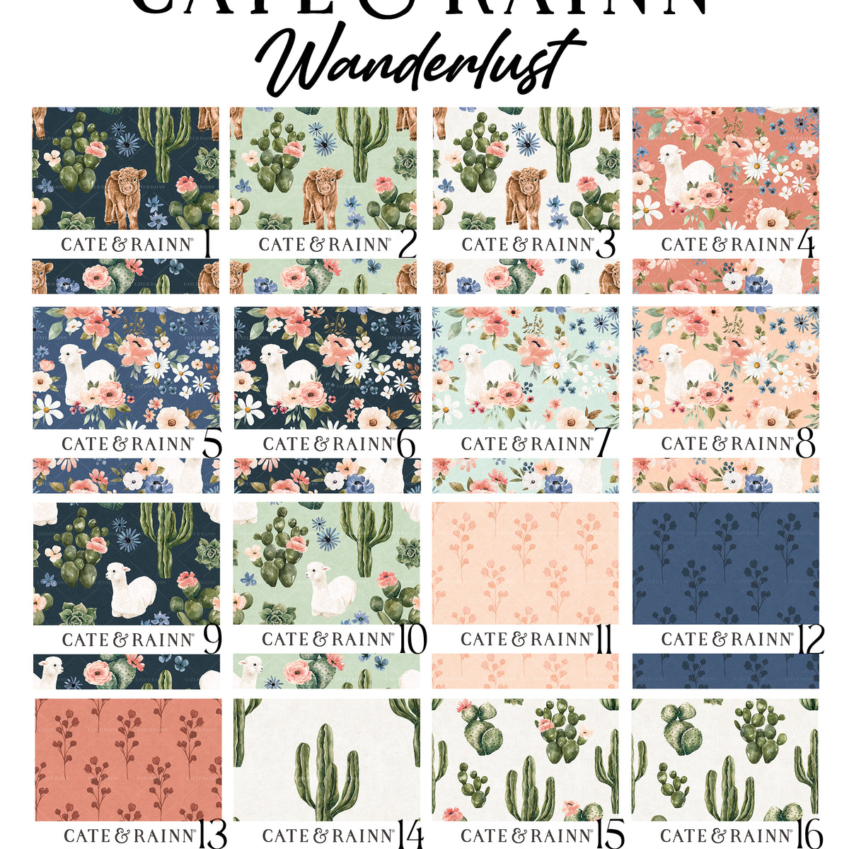 Wanderlust - Cate & Rainn – NoirBlanc.ca